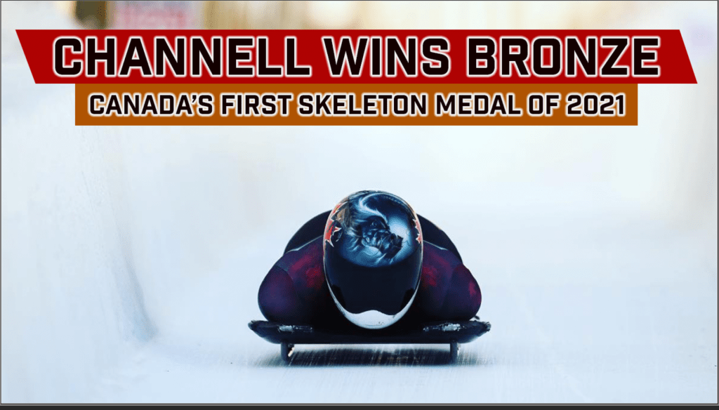 SKELETON: Jane Channell, former SFU athlete, wins World Cup bronze in ...