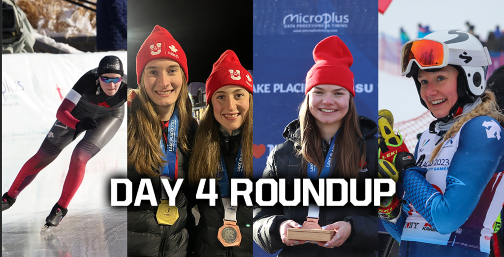 Canada's three podiums define Day 4