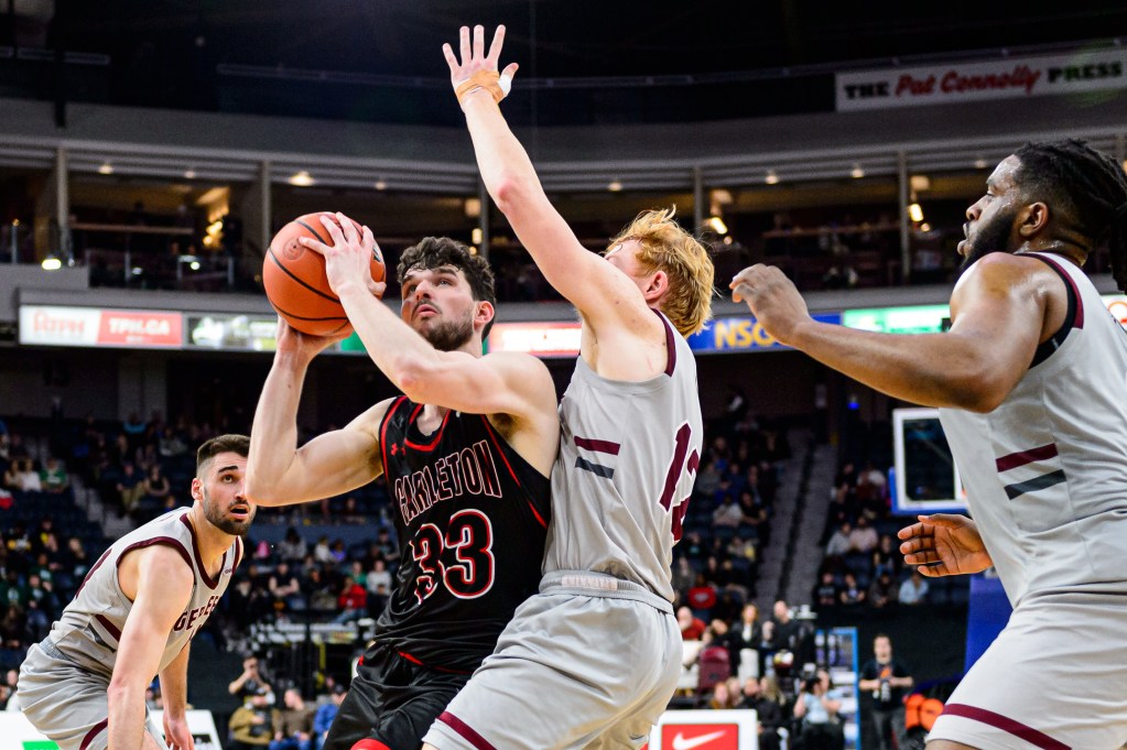 “He has the ability”: Connor Vreeken steps up as Carleton knocks off ...