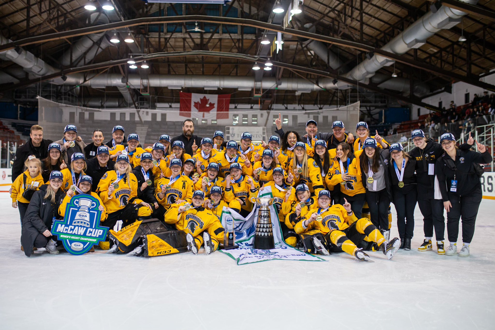 Waterloo Warriors win first McCaw Cup in program history